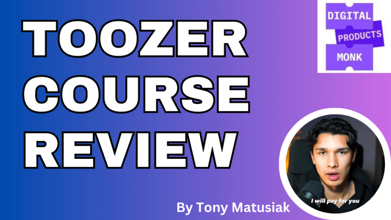 Toozer course review by Tony Matusiak (Wait, don't join yet ...